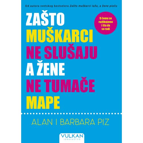 Zašto muškarci ne slušaju, a žene ne tumače mape V