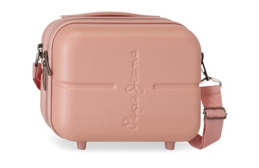 PEPE JEANS ABS Beauty case - Powder pink PRS-76.839.24