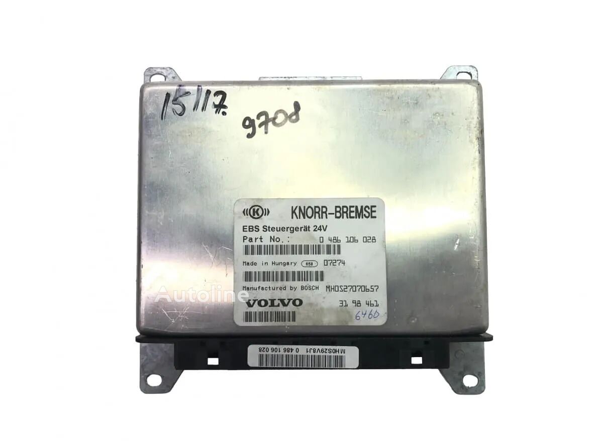 Unitate de Control EBS upravljačka jedinica za Knorr-Bremse 24V pentru Volvo 3198461 kamiona