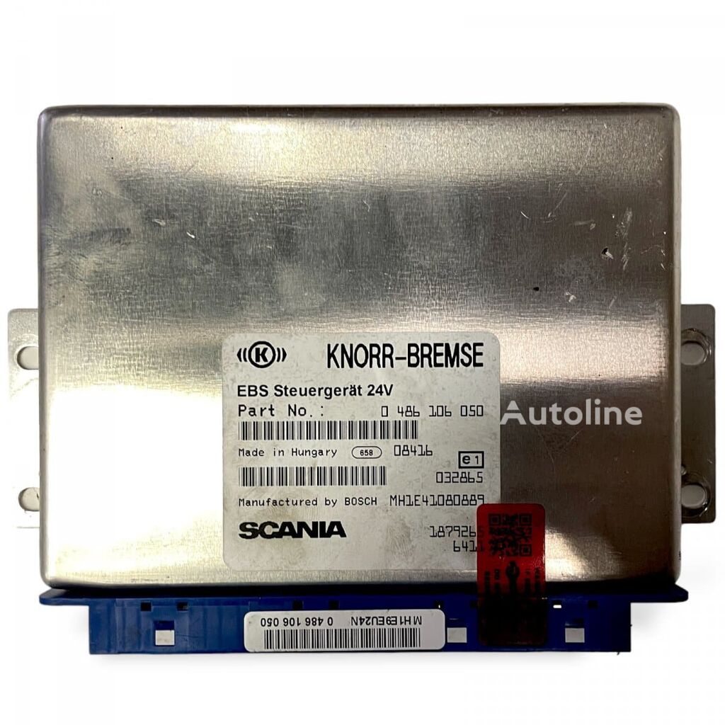 Unitate de Control EBS upravljačka jedinica za Knorr-Bremse Scania 24V Part No. 0486106050 kamiona