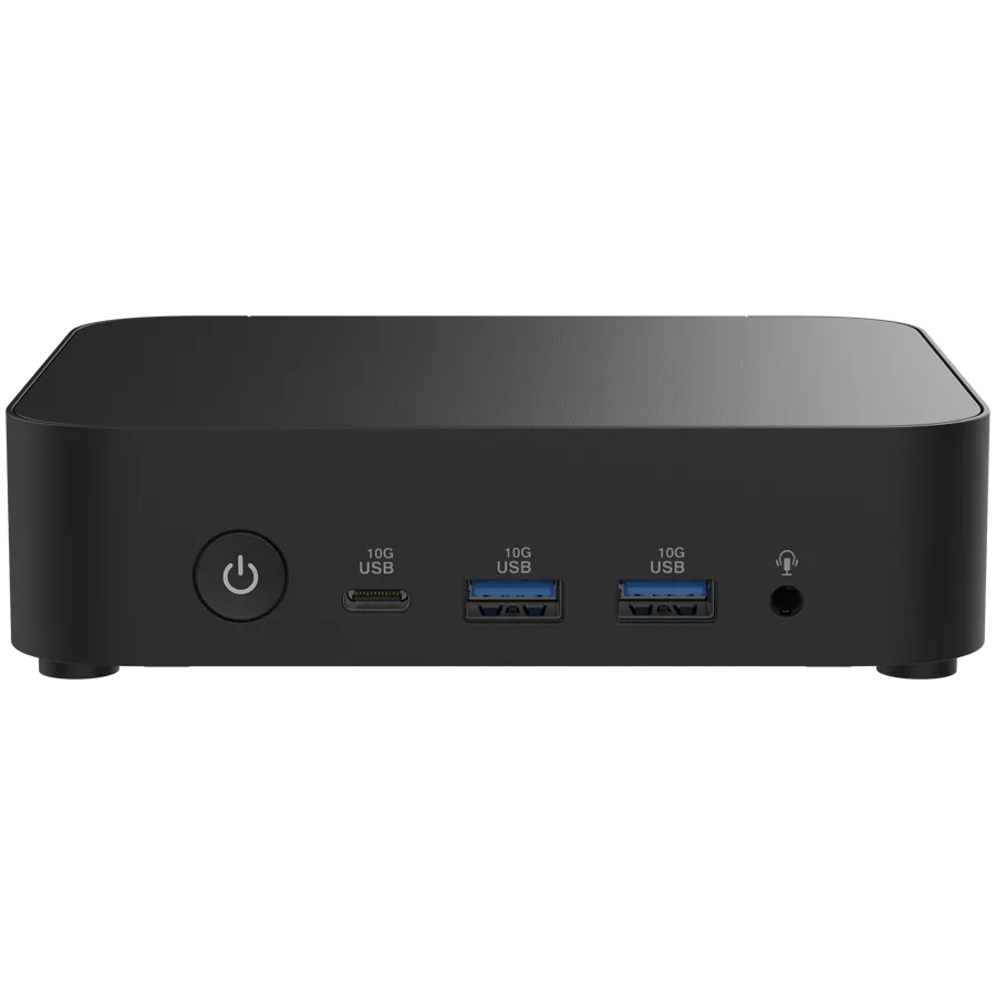 ASUS NUC 14 Essential/RNUC14MNK2500002/N250 Processor/1xDDR5-4800 SO-DIMM/5xUSB Type-A/2xUSB Type-C/3.5mm jack/ M.2 22x80 NVMe and SATA SSD/2,5Gbe LAN/1xHDMI/ 1x DP/no Storage/no RAM/WiFI6E AX211/...