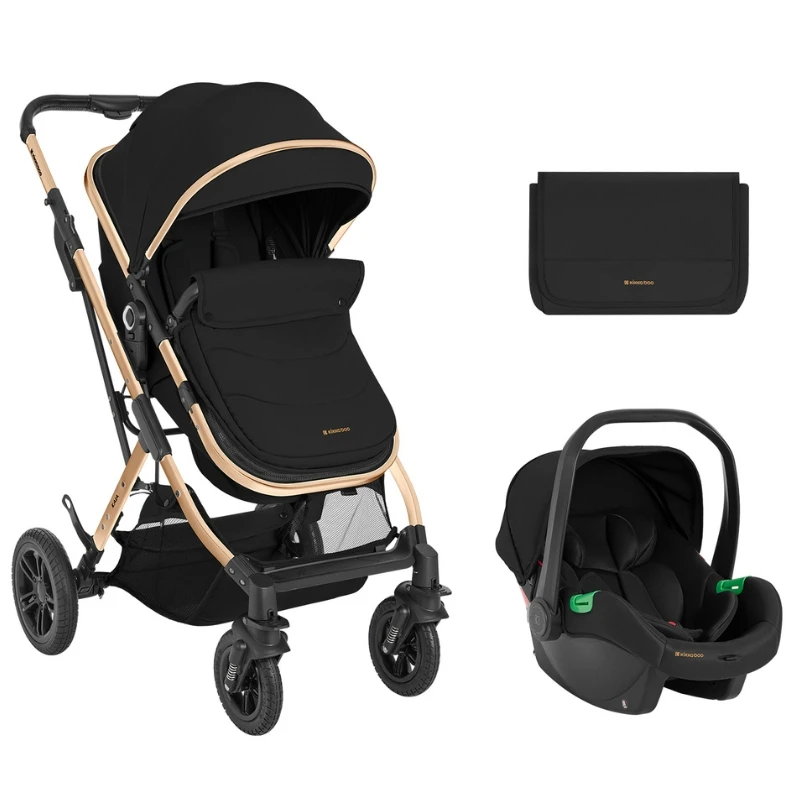 Kikka Boo Kaia Premium kolica za bebe 3u1 Black