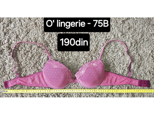 O`lingerie grudnjak brushalter roze boje 75B