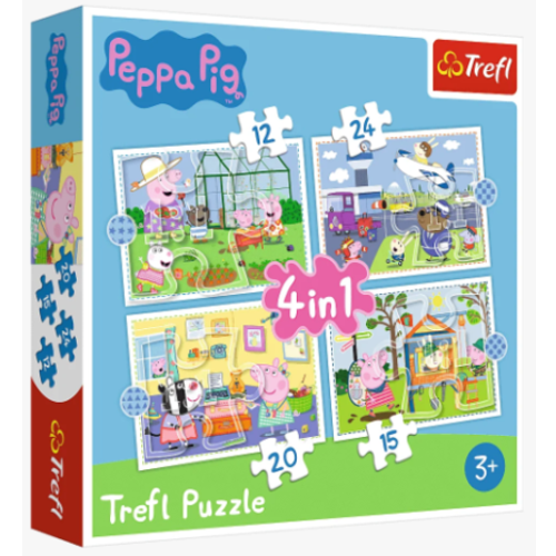 Puzzle 4 U 1 Peppa Pig Holiday