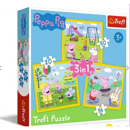 Puzzle 3 U 1 Pepa Prase