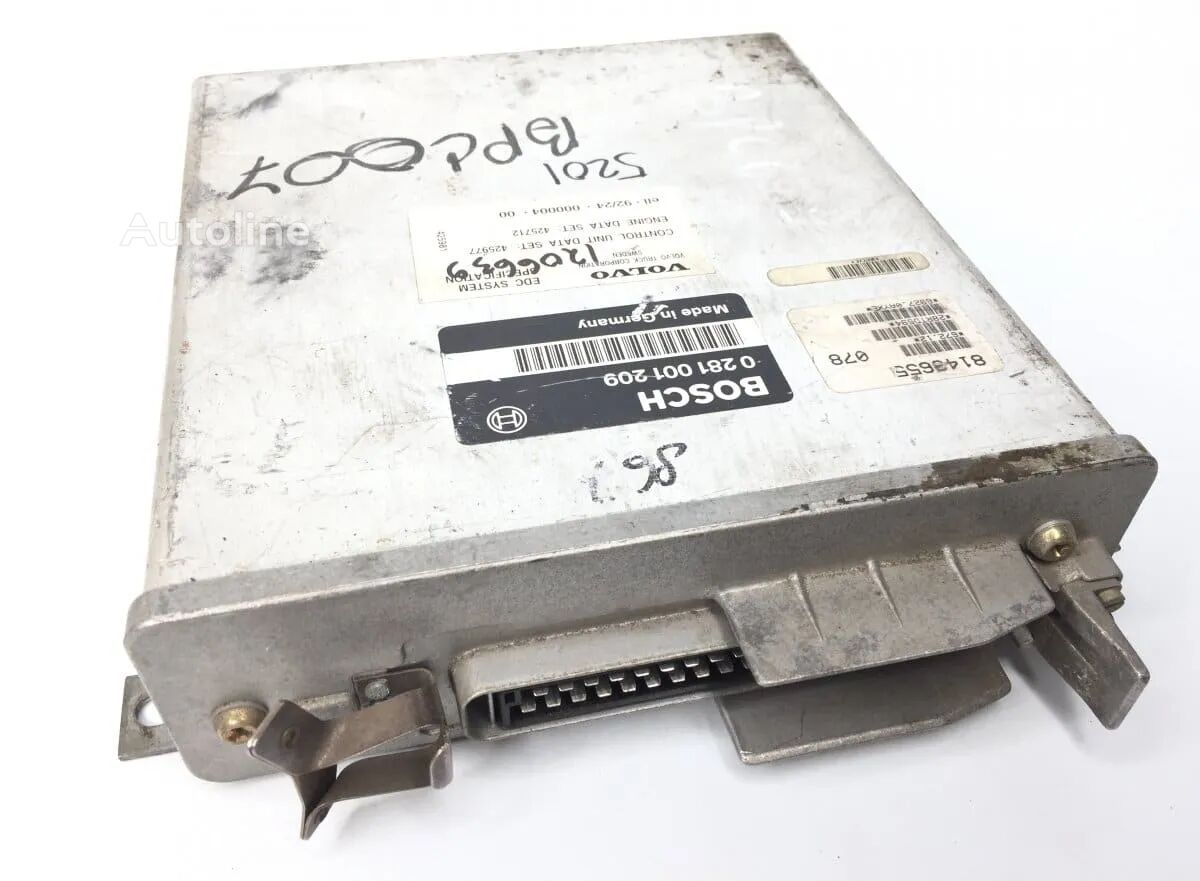 Unitate de Control EDC upravljačka jedinica za Volvo Bosch 0 281 001 209 kamiona