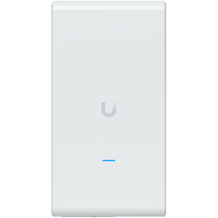 Ubiquiti U6-Mesh-Pro-EU Indooroutdoor WiFi 6 AP with 4 spatial streams, an integrated super antenna, and a gigabit passthrough port ( U6-ME