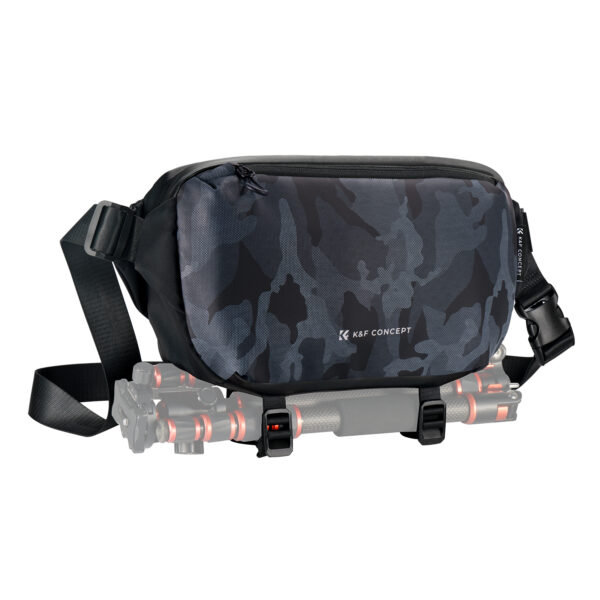 KF Concept torba Sling 10L Urban Wander 01 (Black Camouflage)