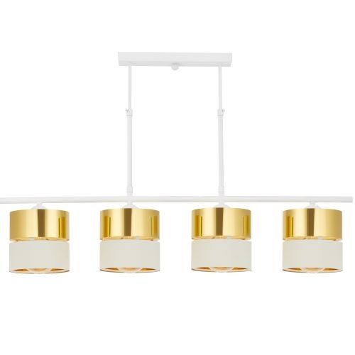 23134 HILTON VISECI LUSTER 4 X E27 60W WHITE OKTAY