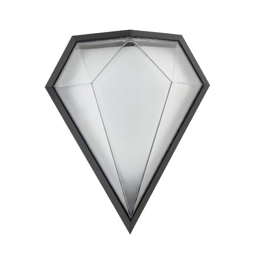 076-071-0012 12w BLACK GARDEN LED LAMPA 4200K,925LM-CARAT