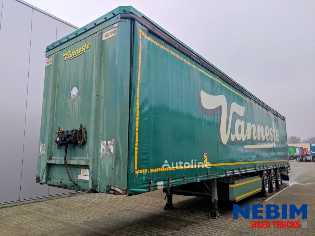 Pacton TXD 339 - Curtainsider / Pritsche poluprikolica sa kliznom ceradom