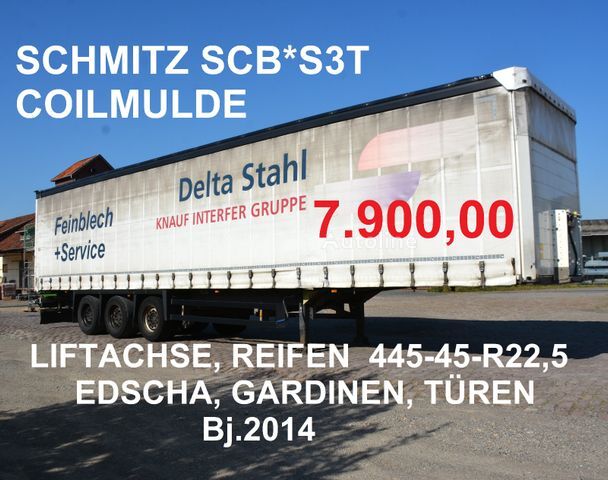 Schmitz Cargobull SCB*S3T poluprikolica sa kliznom ceradom