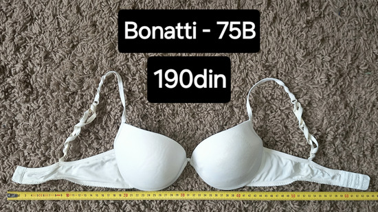 Bonatti grudnjak brushalter beli 75B