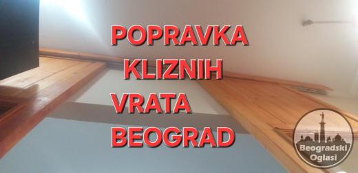 Popravka svih vrsta kliznih vrata