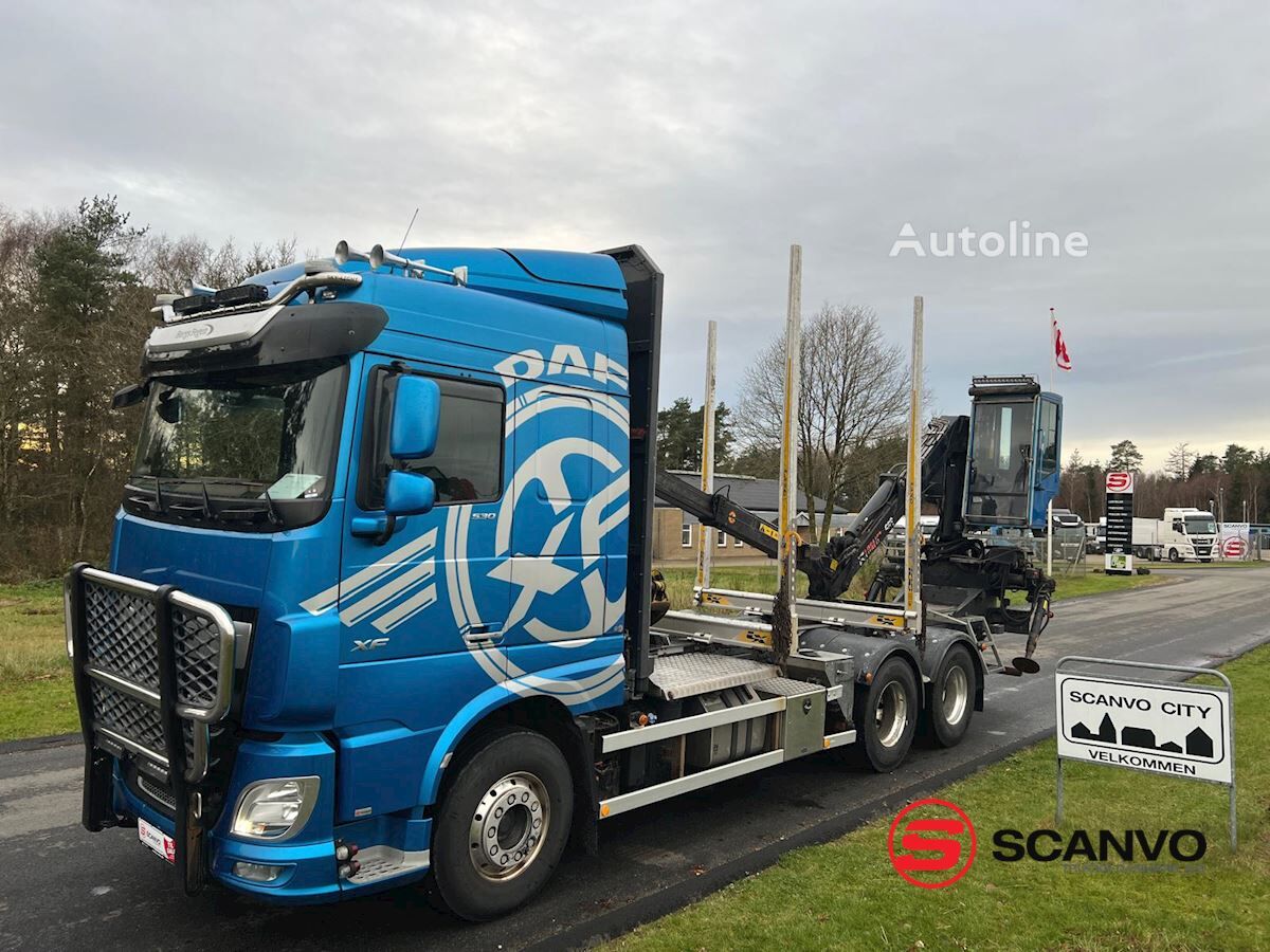 DAF XF530 FAT kamion za prevoz drva