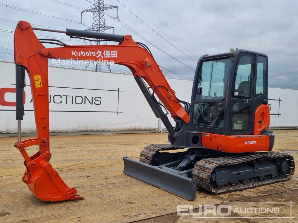 Prodaje se Kubota KX155-5 mini bager na aukciji