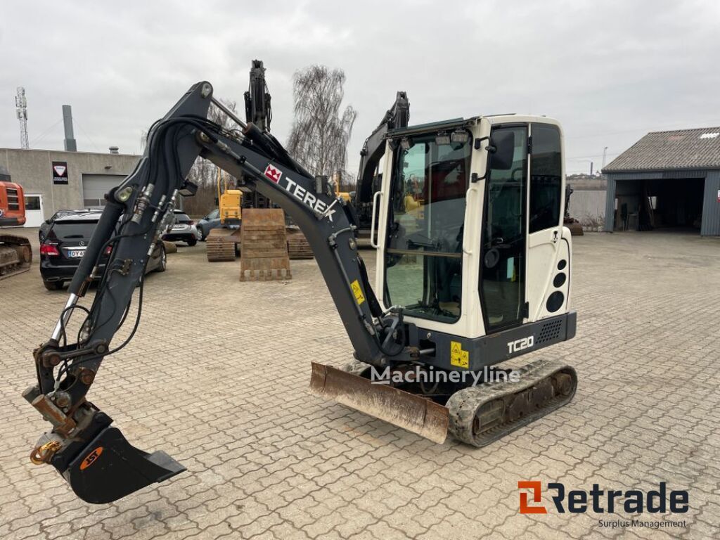 Prodaje se Terex TC20 mini bager na aukciji