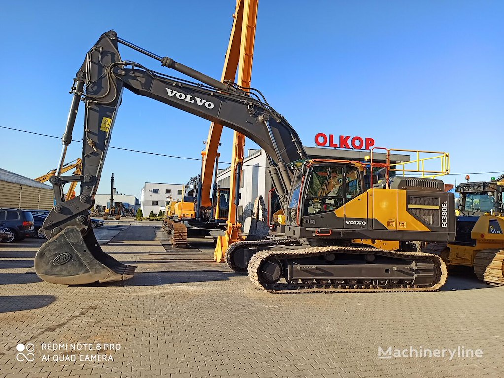 Volvo EC 380 EL Z SYSTEMEM 3D LEICA RATY - KREDYT bager guseničar