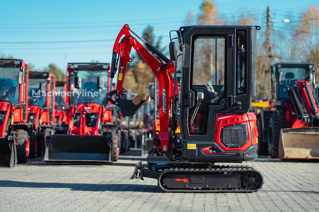 Novi Minibagger YAMA S15K KUBOTA Kingway 3 JAHRE GARANTIE mini bager