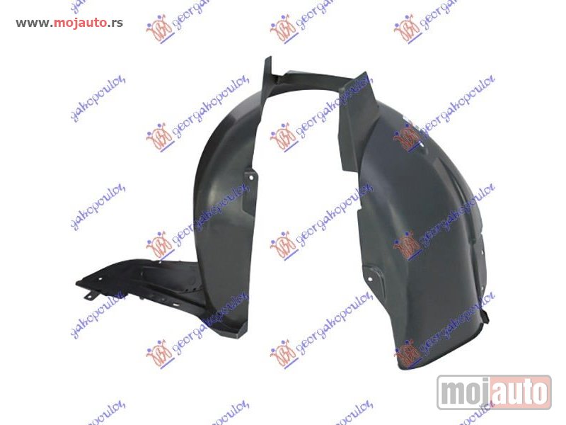 POTKRILO PLASTICNO Desno Citroen c2 08-10 -dostupno