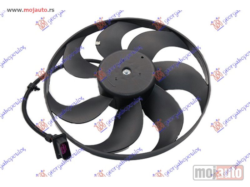 VENTILATOR (MOTOR+ELISA) (345mm) Vw new beetle 98-11 -dostupno