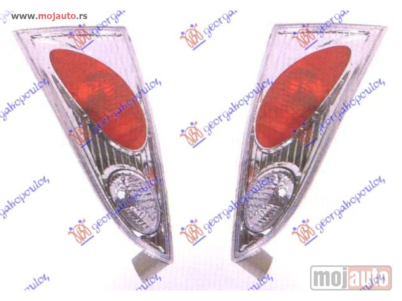 STOP LAMPA TUNING SET HROM (LEXUS) Ford focus 98-04 -dostupno