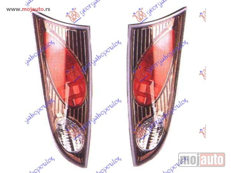 STOP LAMPA TUNING SET CRNA (LEXUS) Ford focus 98-04 -dostupno