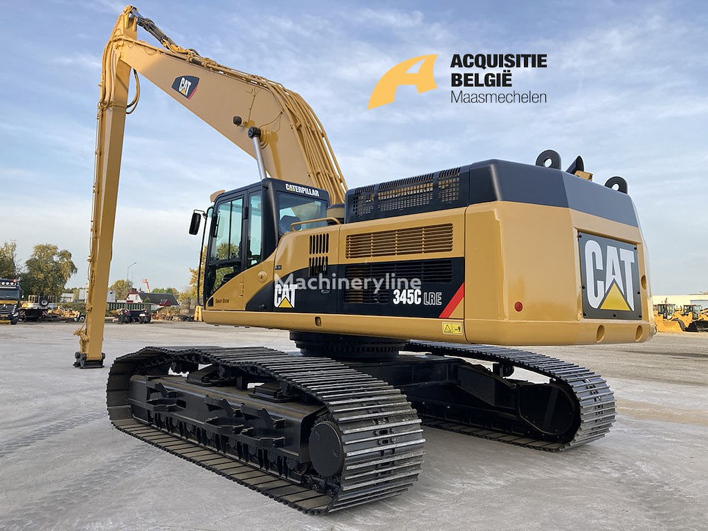 Caterpillar 345C Long Reach bager guseničar