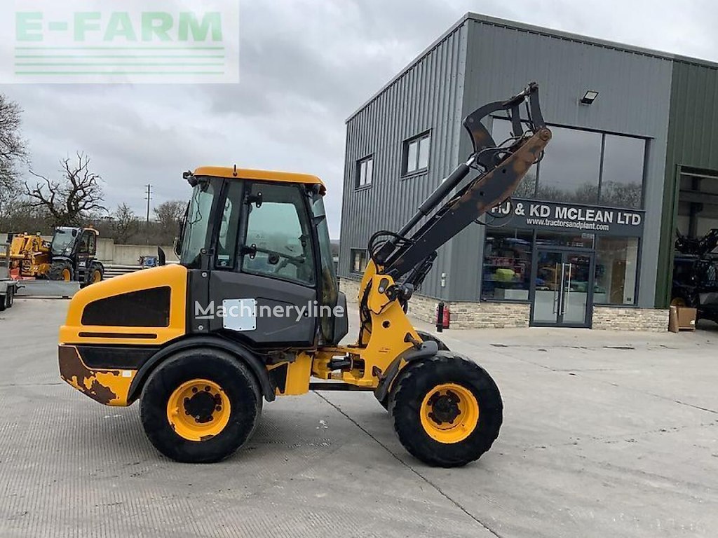 407 wheeled loading shovel (st21968) mini bager