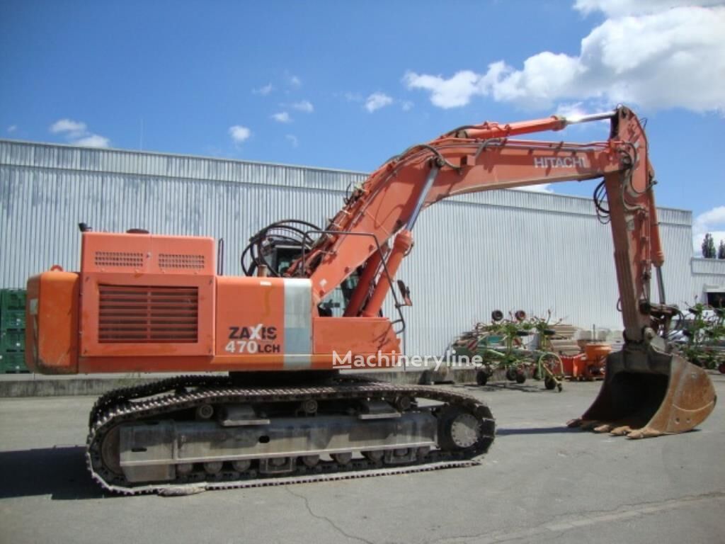 Hitachi ZX470LCH-3 mit Oilquick OQ 80 bager guseničar