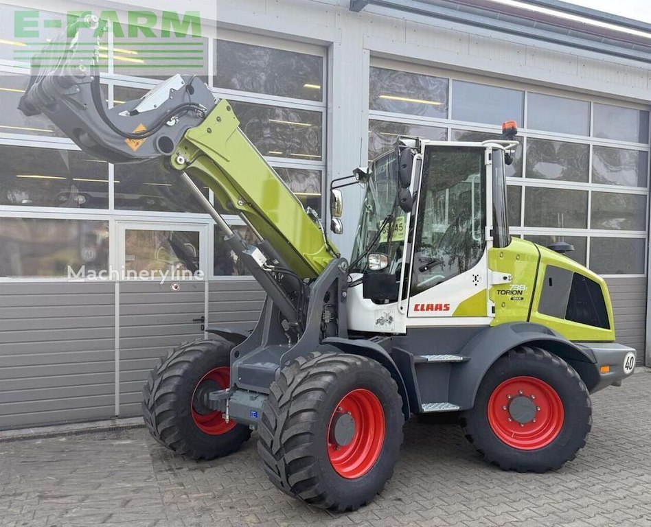 Claas torion 738 t sinus mini bager