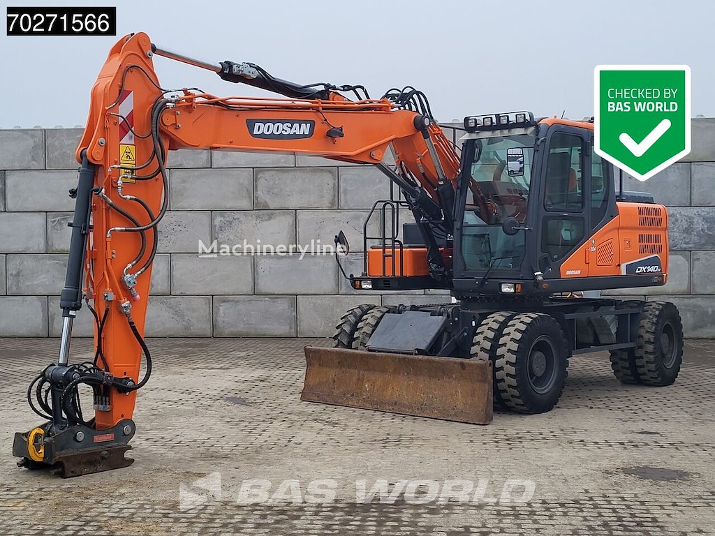 Doosan DX140 W-5 OIL QUICK - GERMAN bager točkaš