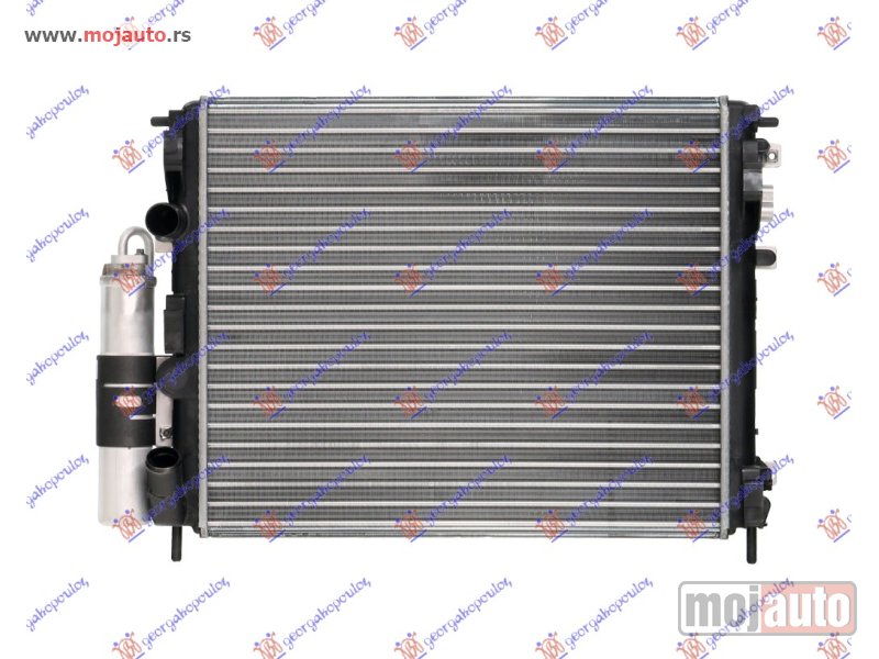 HLADNJAK MOTORA I KLIME BENZIN (48x41.5) Renault clio 01-06/campus 04-/thalia 01- -nedostupno