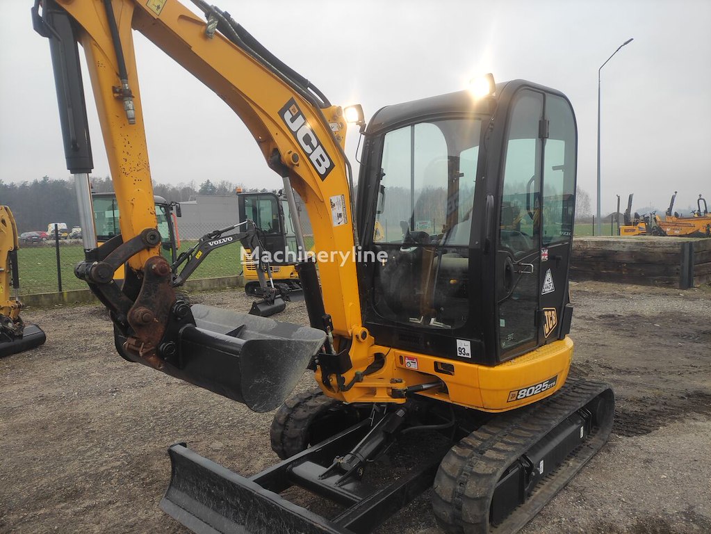 JCB 8025 ZTS 1200mtg mini bager