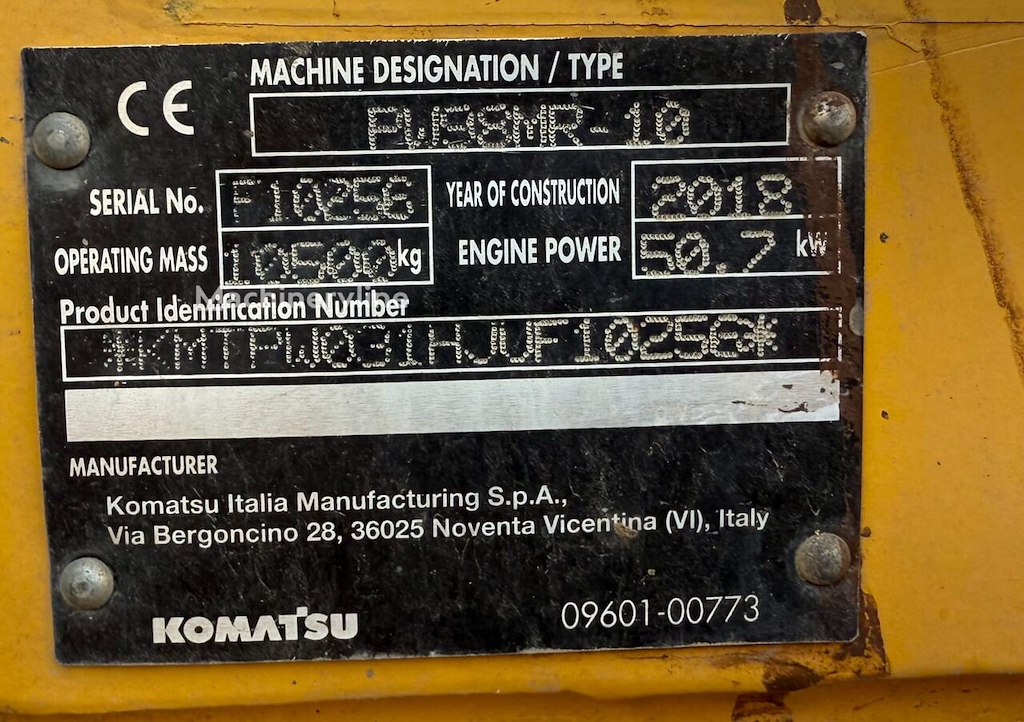 Komatsu PW98 bager točkaš