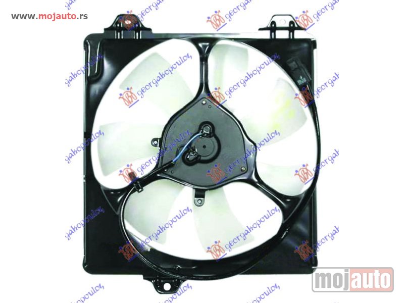 VENTILATOR HLADNJAKA KOMPLET (BENZIN/DIZEL) (+AC) Toyota rav 4 (xa20) 00-05 -dostupno