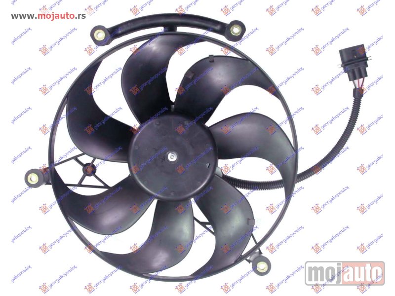 VENTILATOR HLADNJAKA KOMPLET (1.6 BENZIN) (AUTOMATSKI) Vw polo 99-01 -dostupno