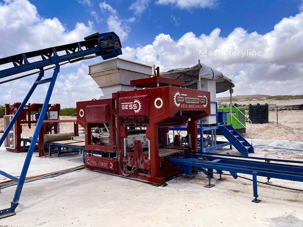 Nova Fully Automatic Concrete Block Machine | PRS-1000 Bess Machine oprema za proizvodnju betonskih blokova