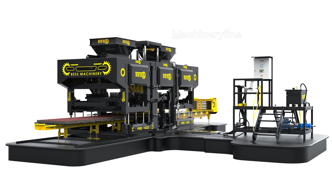 Paving Block Machine | Semi-Automatic PRS-602 oprema za proizvodnju betonskih blokova