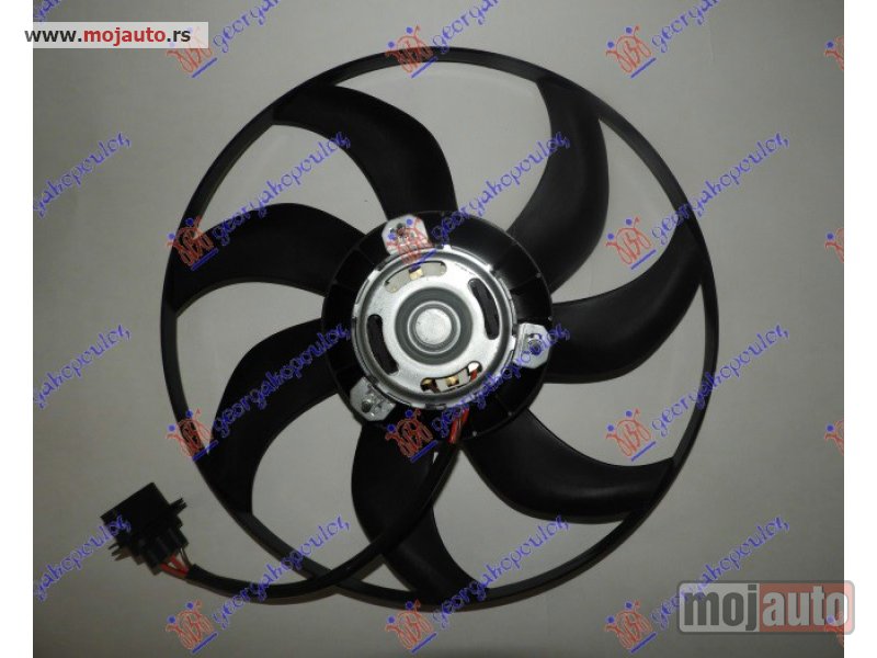 VENTILATOR HLADNJAKA (MOTOR+ELISA) (390mm) (3 PIN) Vw polo 02-05 -dostupno