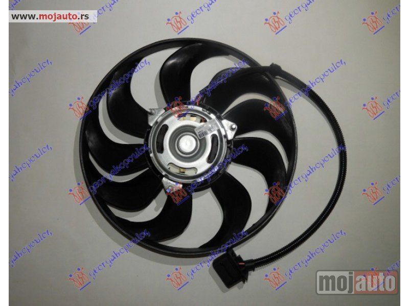 VENTILATOR HLADNJAKA (MOTOR+ELISA) (290mm) (2 PIN) Vw polo 02-05 -dostupno