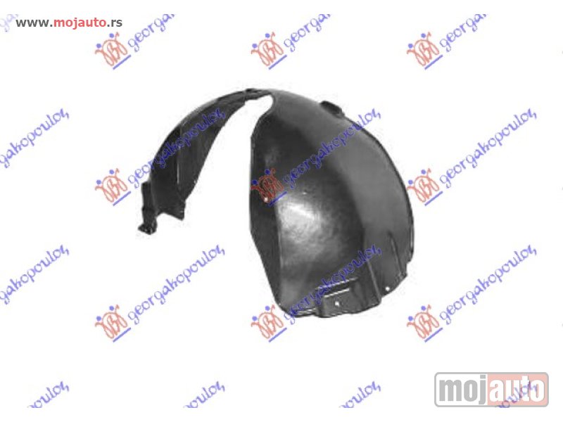 POTKRILO PLASTICNO (O) Desno Ford fiesta 99-02 -dostupno