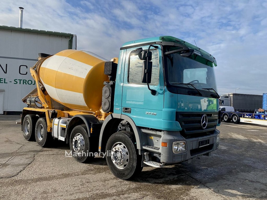 Mercedes-Benz ACTROS 3236 domiešavac 8x4 8m3, EURO 4, automat VIN 620 kamion s mešalicom za beton