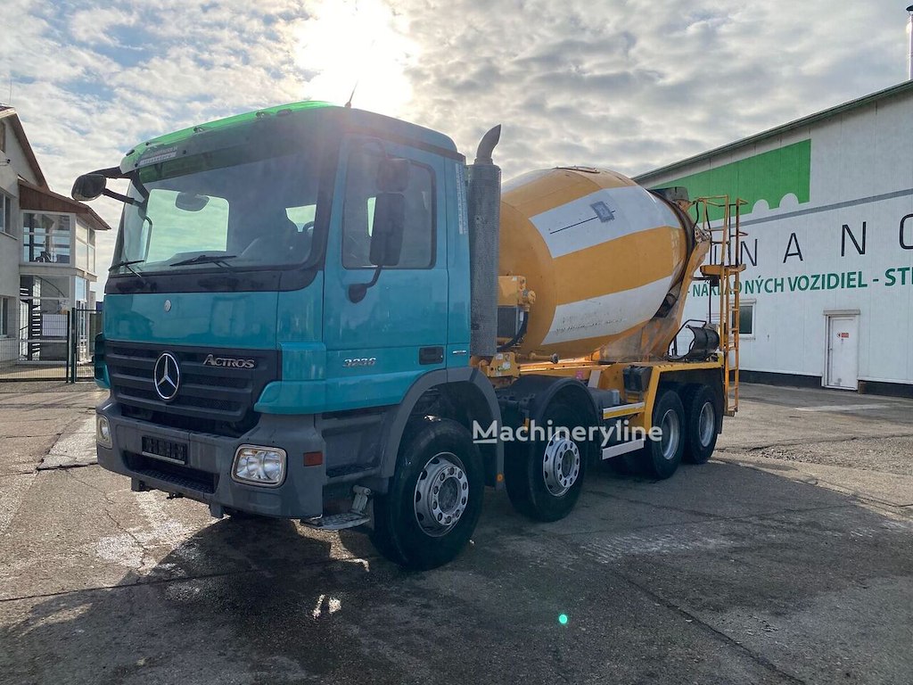 Stetter na šasiji Mercedes-Benz ACTROS 3236 VIN 620 kamion s mešalicom za beton