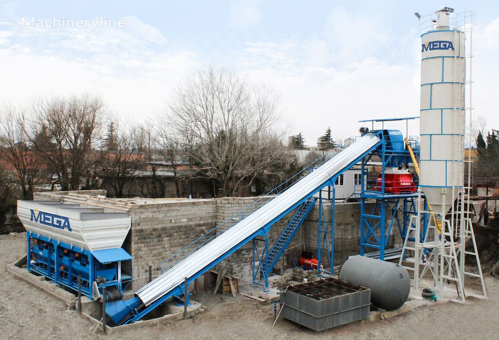 Nova Mega Concrete Batching Plant 90 m³ fabrika betona