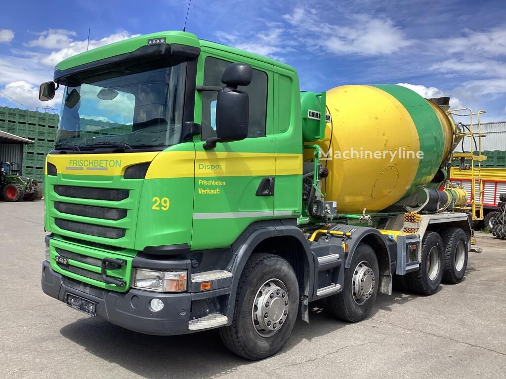 Liebherr na šasiji Scania G410 kamion s mešalicom za beton