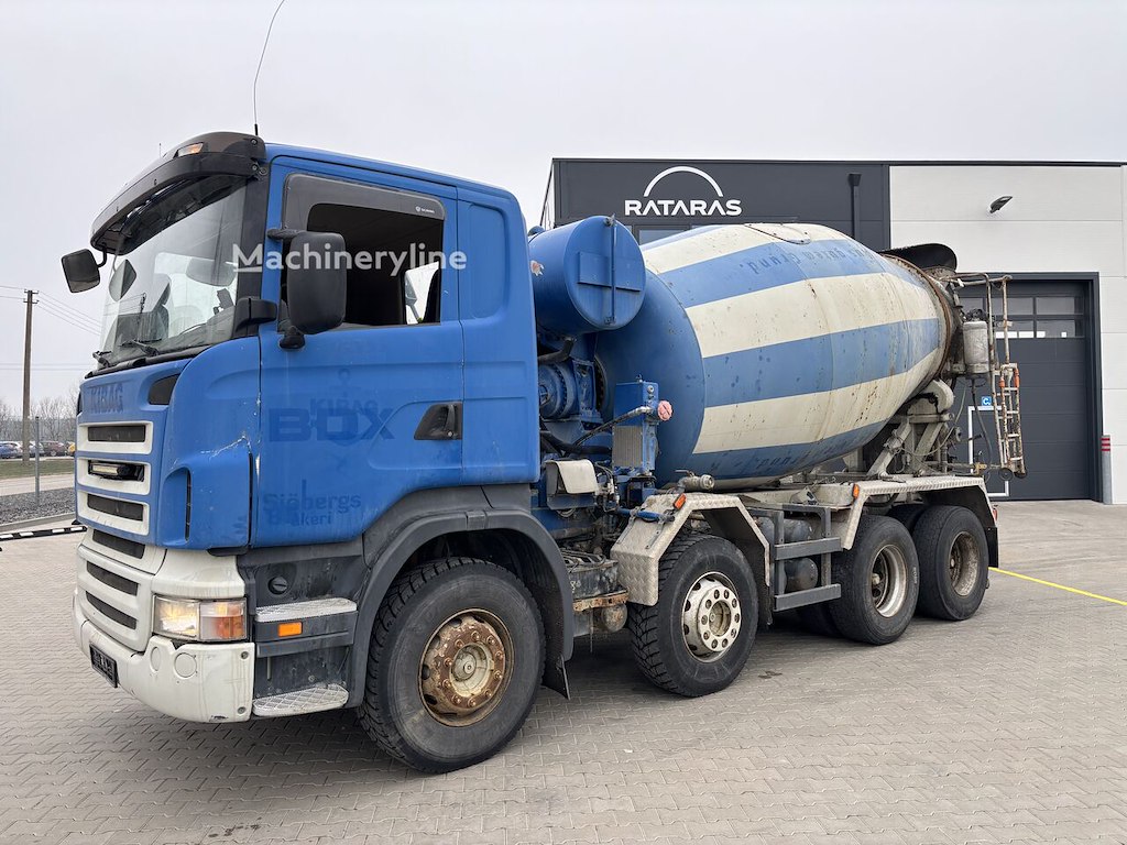 Scania R420 RETARDER/FULL STEEL kamion s mešalicom za beton