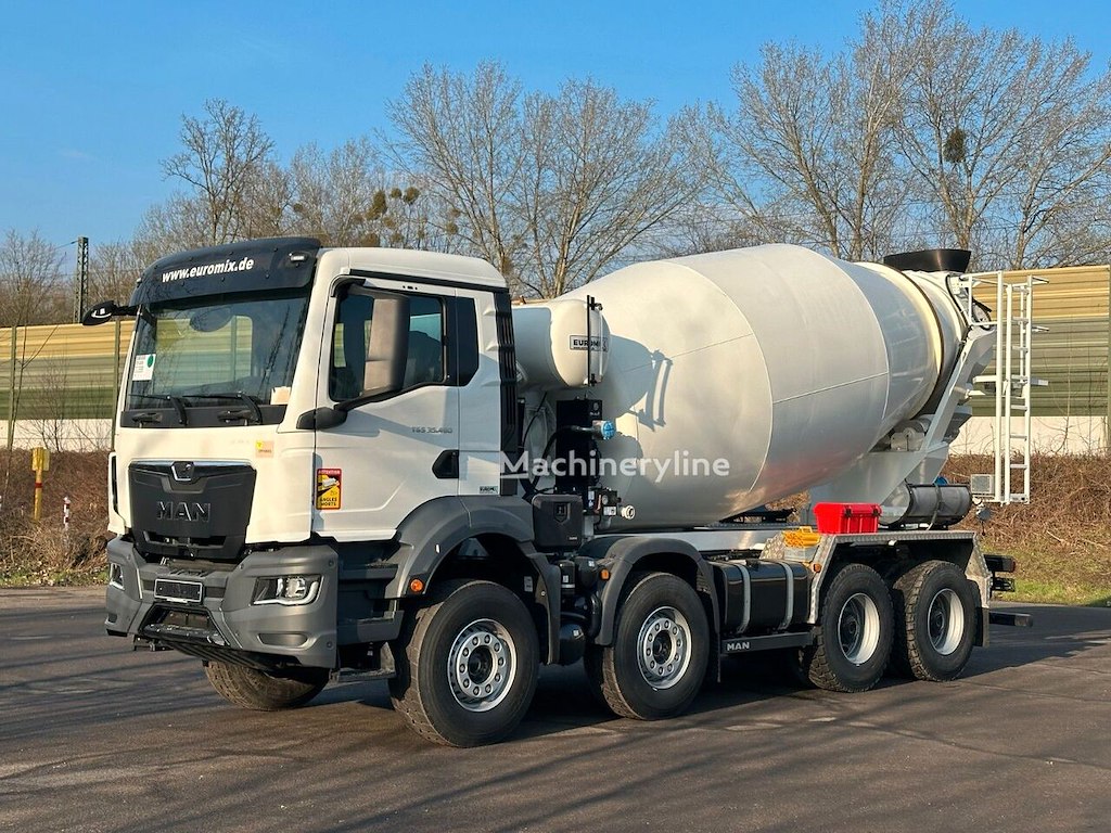 Novi Euromix MTP na šasiji MAN TGS 37.480 kamion s mešalicom za beton