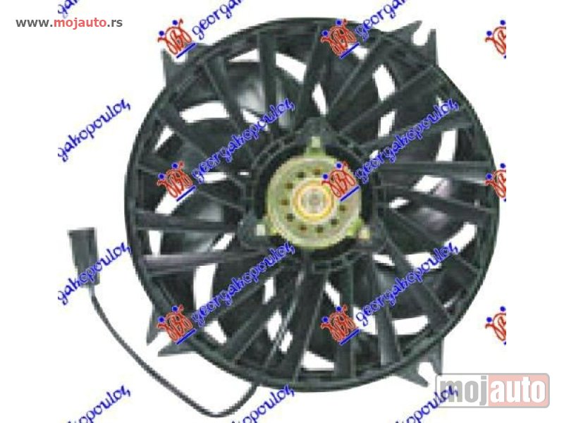 VENTILATOR (MOTOR+ELISA) (BENZIN-DIZEL) Citroen xsara 00-04 -dostupno