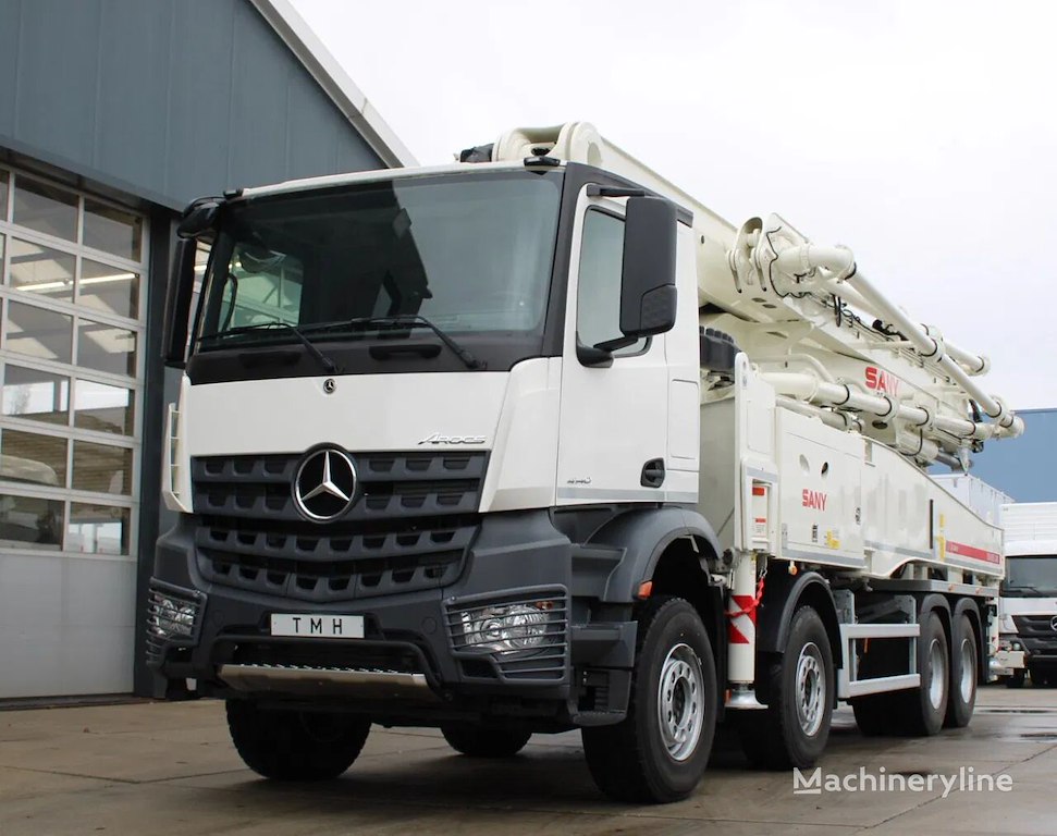 Nova Mercedes-Benz Arocs 4140 8x4 Sany SY43 Concrete pump Build by Putzmeister pumpa za beton